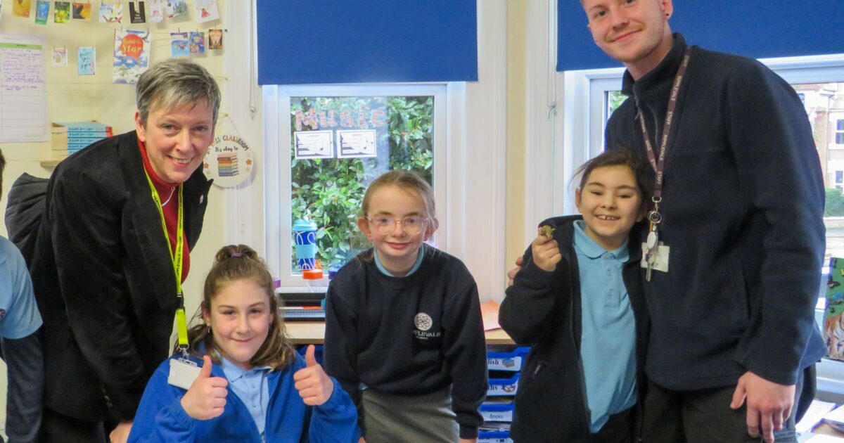 Polly visits Ripplevale Special School in Broadstairs - Polly Billington MP